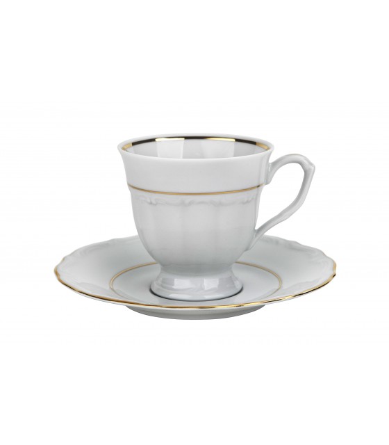 Filiżanka ze spodkiem 90ml Maria - Witek Home